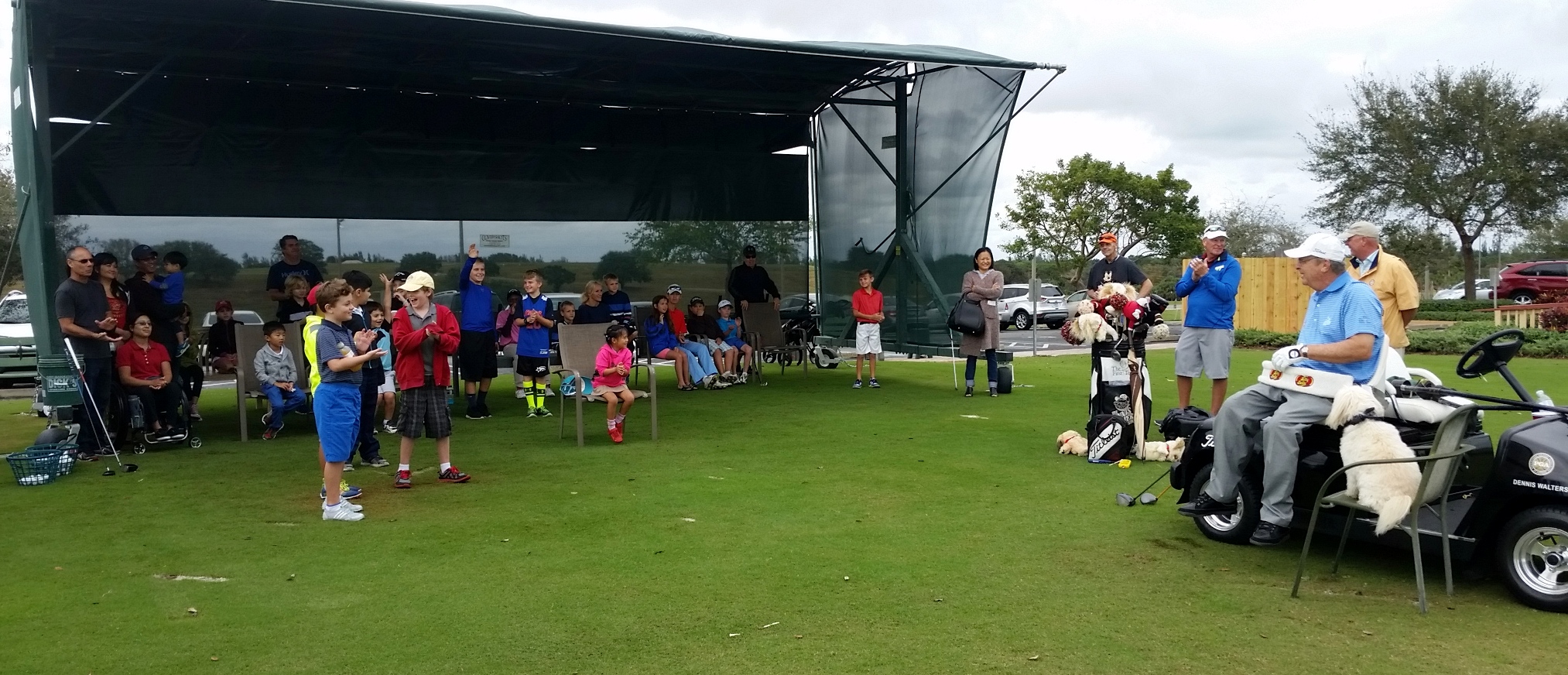 DENNIS WALTERS AND BUCKY PUT ON THEIR ANNUAL SHOW - First Tee - Florida ...