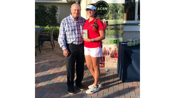 FRANCES WINS SECOND PLACE AND MEETS THE GOLDEN BEAR - First Tee ...