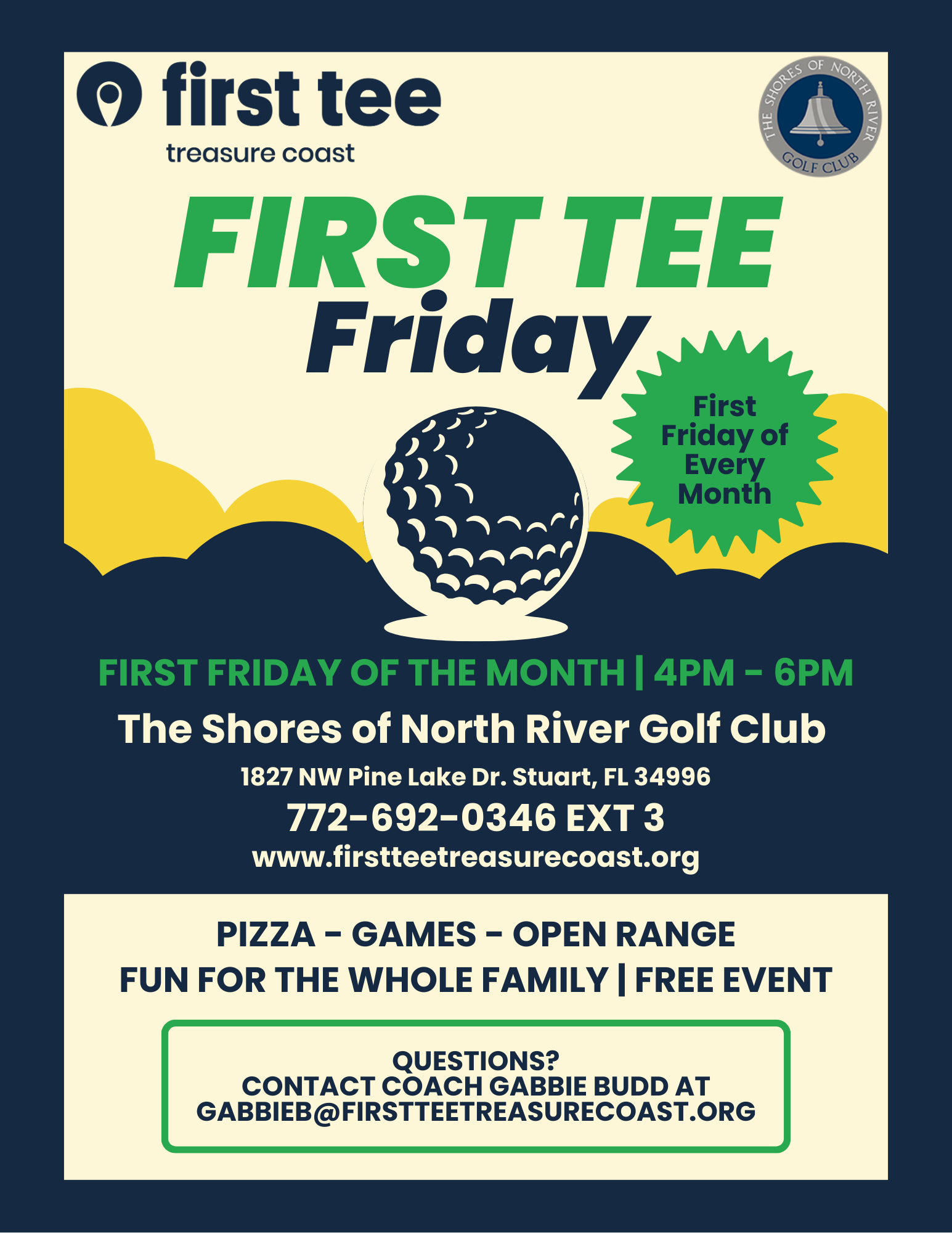 The Shores of North River Golf Club - First Tee - Florida Gold Coast